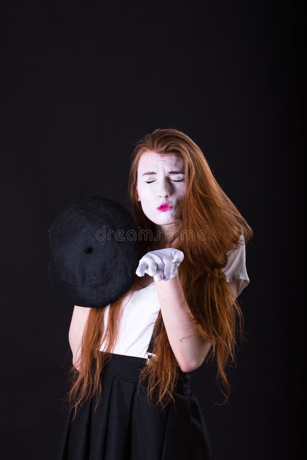 Mimo Girl Displeased immagine stock. Immagine di bufala - 67324721