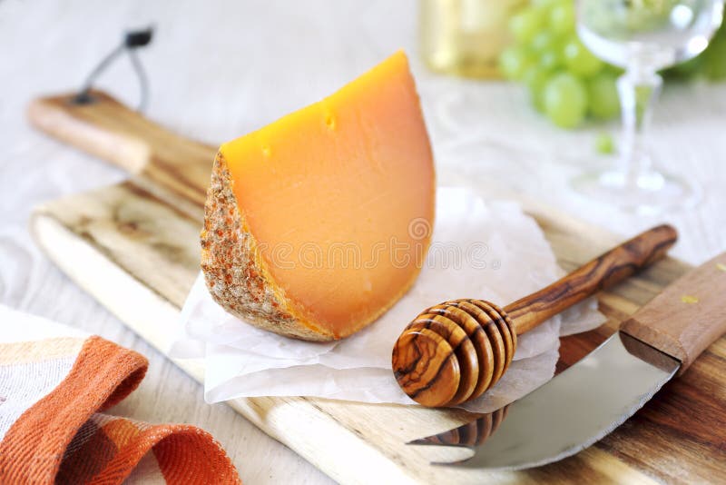 Mimolette Cheese Green Grapes Stock Photos - Free & Royalty-Free Stock ...