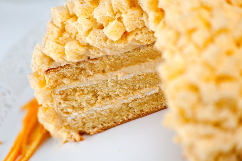 Mimosa Cake stock photo. Image of decoration, sponge - 13873442