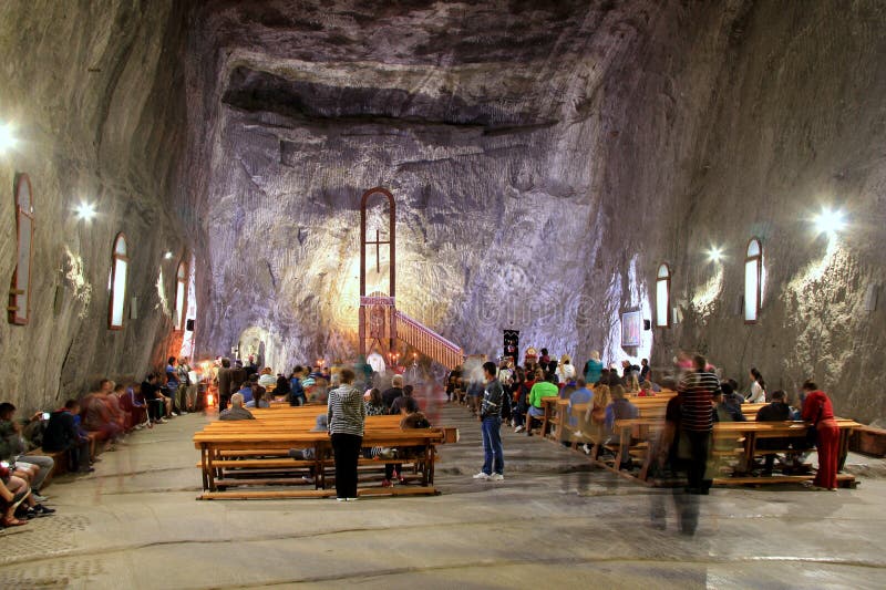 Mina De Sal De Praid De Transilvania Foto editorial - Imagen de cine ...