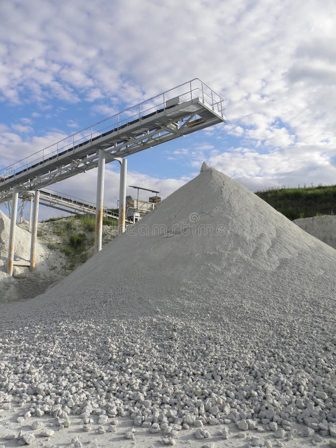 Mina do caulim imagem de stock. Imagem de cerâmica, geologia - 26036233