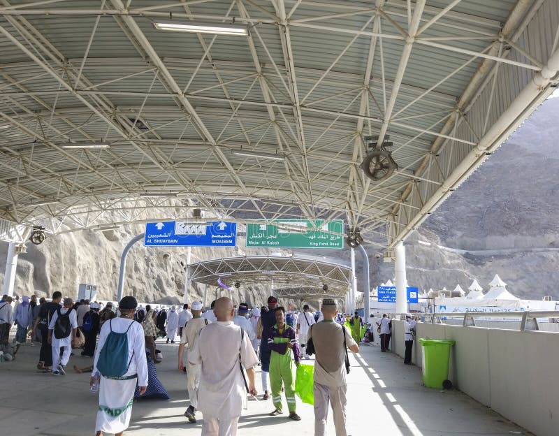 MINA, SAUDI ARABIA-AUGUST 12, 2019 : Top View of Overall Compound for ...