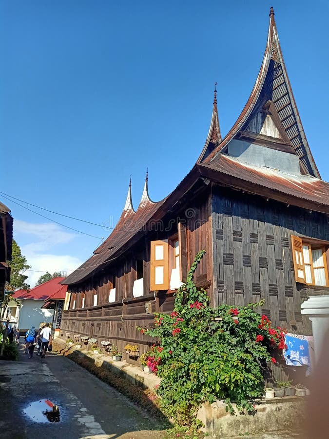House of Minangkabau stock photo. Image of west, sumatra - 16590572