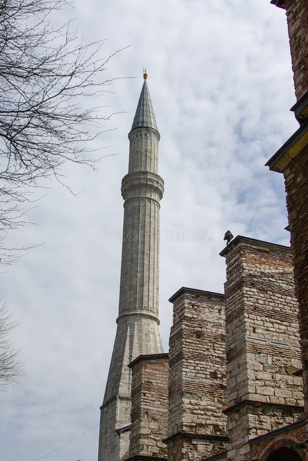 Minaret Of Ottoman Mosques In View Stock Photo - Image of turkey ...