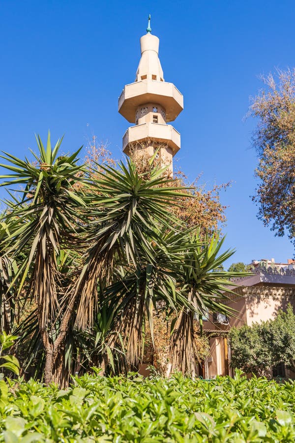 Minaret on a Mosque in the Qalawun Complex in Cairo Stock Photo - Image ...