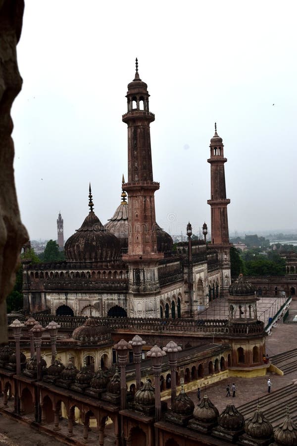 Minarets in Imambara stock photo. Image of tourism, nawab - 344926936