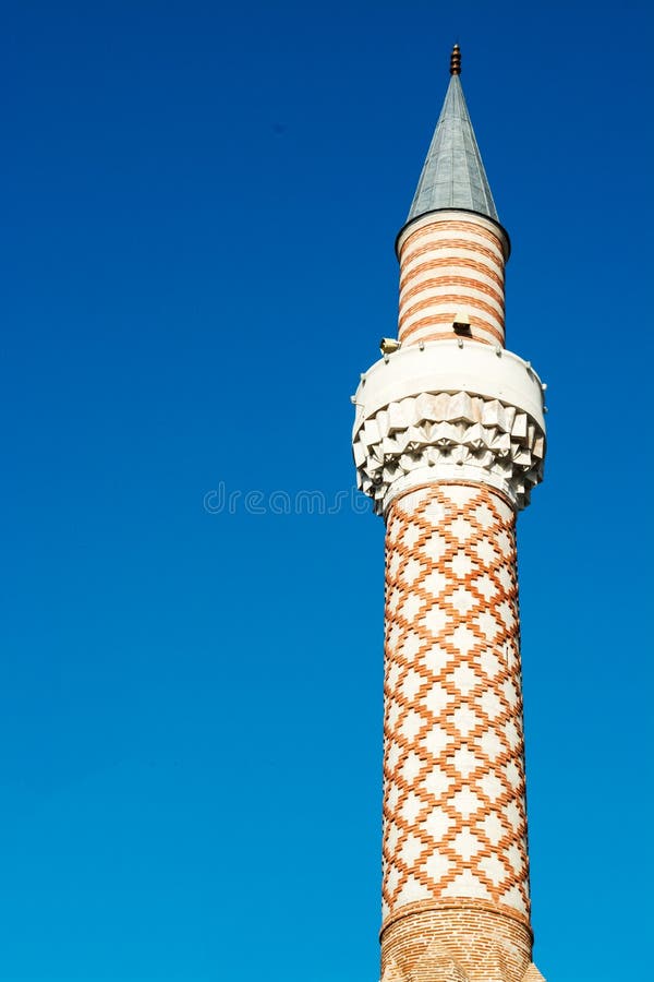 Minarett Einer Moschee in Plowdiw, Bulgarien Stockbild - Bild von platz ...