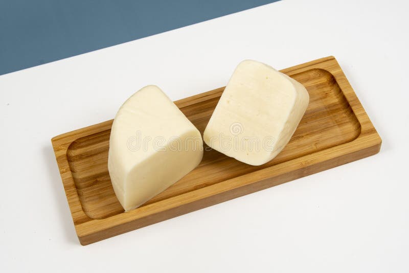 Minas Half-cured Cheese on a Bamboo Tray Stock Photo - Image of ...