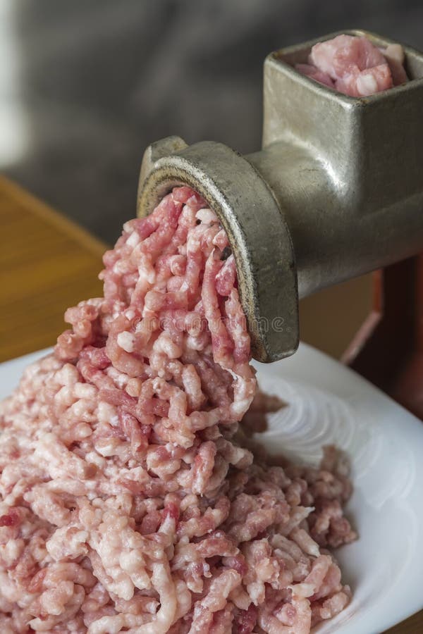 Mince mincer stock image. Image of meal, equipment, ingredient - 40573665