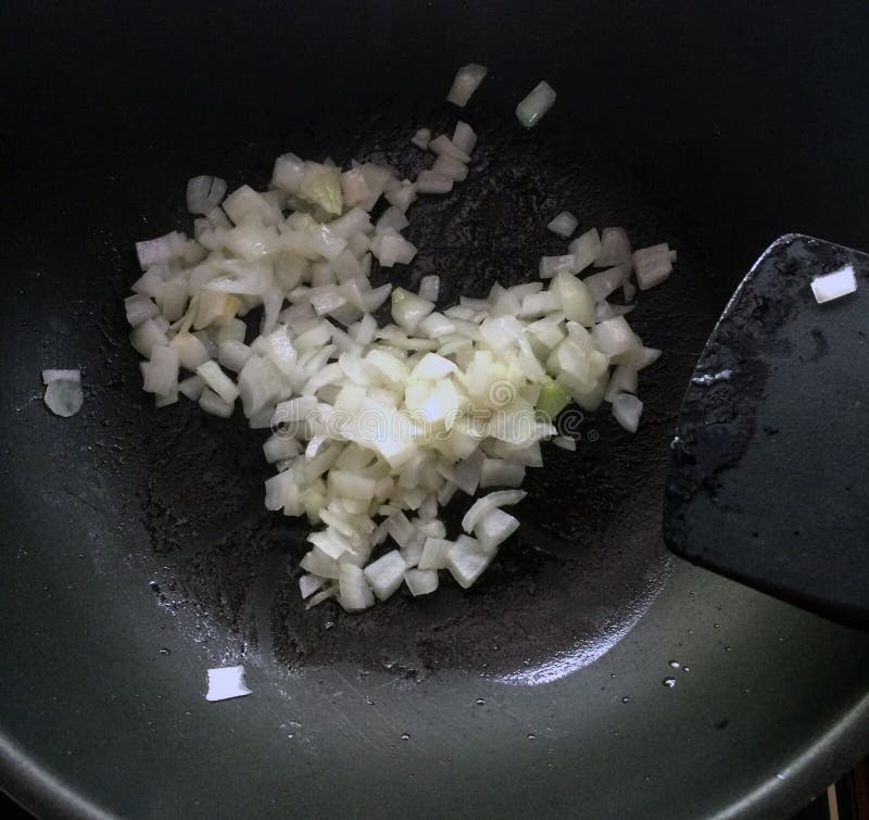 Mince onions stock image. Image of onions, heat, healthy - 55413987