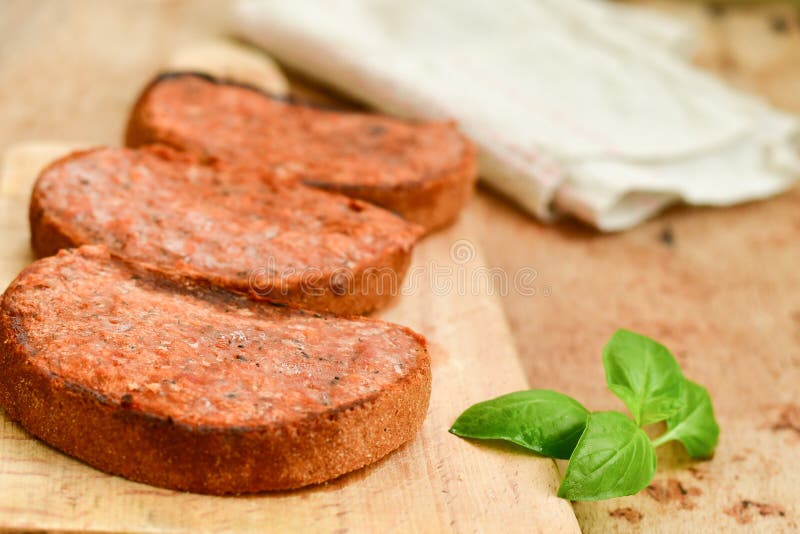 Mince toast stock photo. Image of delicious, crisp, darkened - 110123204