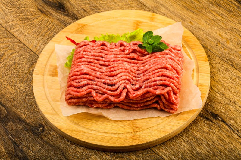 Minced beef meat stock photo. Image of protein, ingredient - 140598520