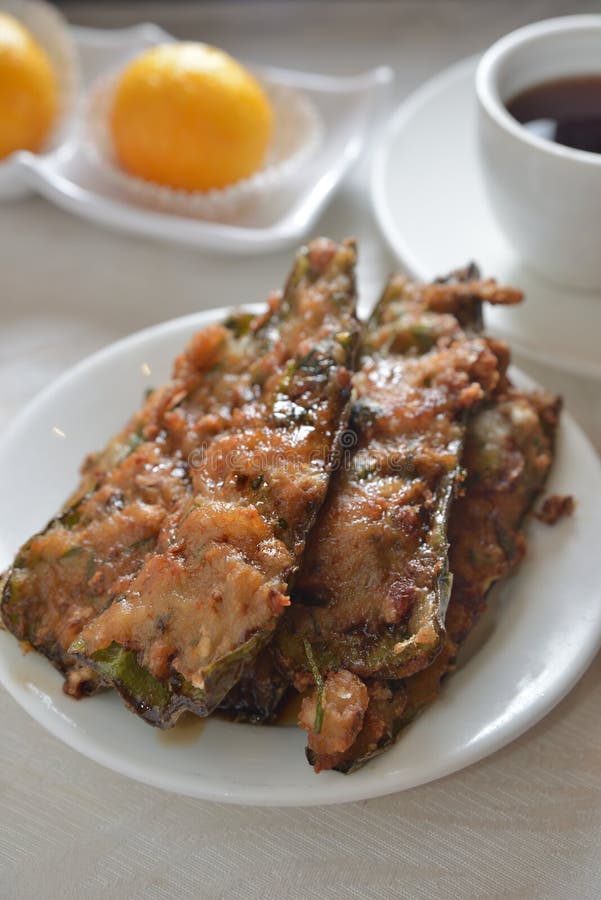 Minced fish green pepper stock photo. Image of chinese - 146377588