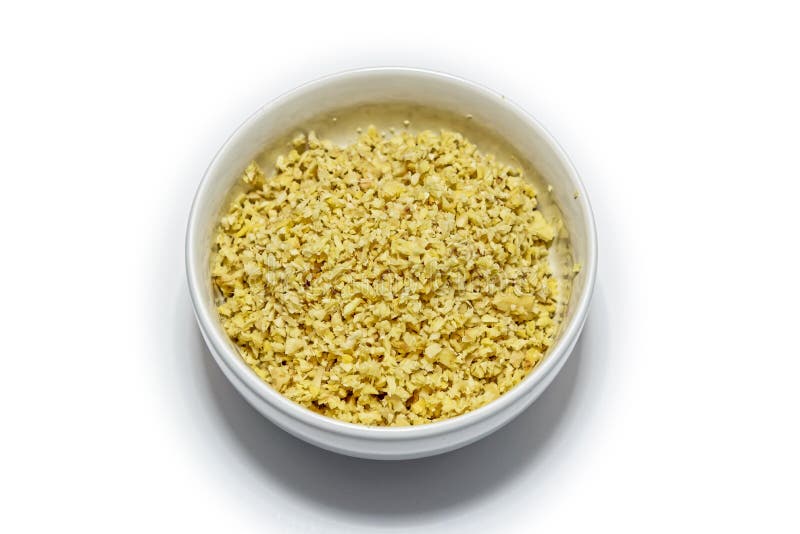 Minced Ginger Root White Bowl Stock Photos - Free & Royalty-Free Stock ...