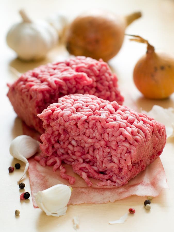 Minced meat stock image. Image of minced, onion, healthy - 18333803