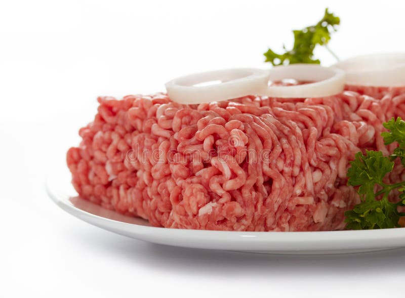 Minced meat stock photo. Image of meat, fresh, path, food - 29367872