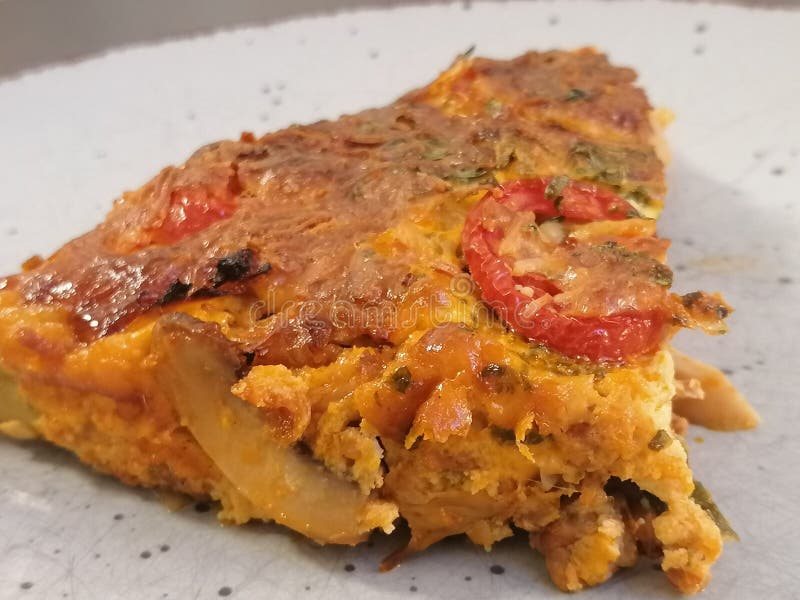 Minced Meat Cake with Leeks Stock Photo - Image of snack, curry: 218829956