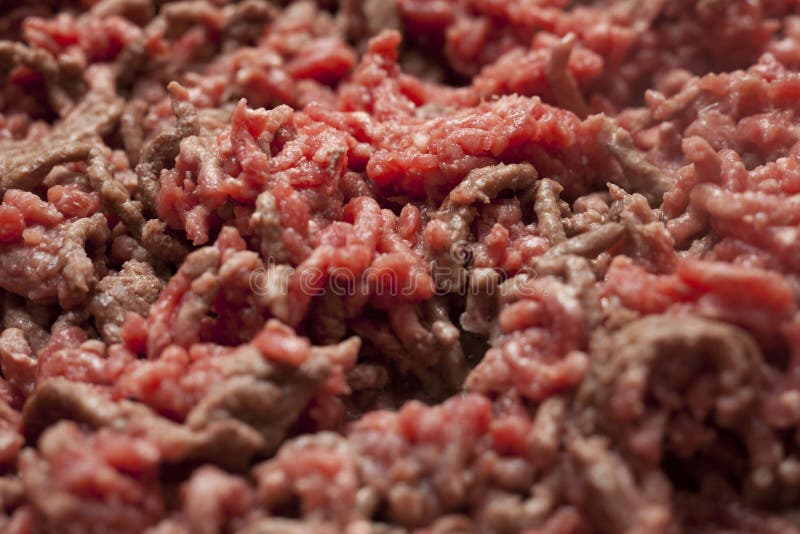 Minced Meat Cooking stock image. Image of cooked, boiling - 31246431