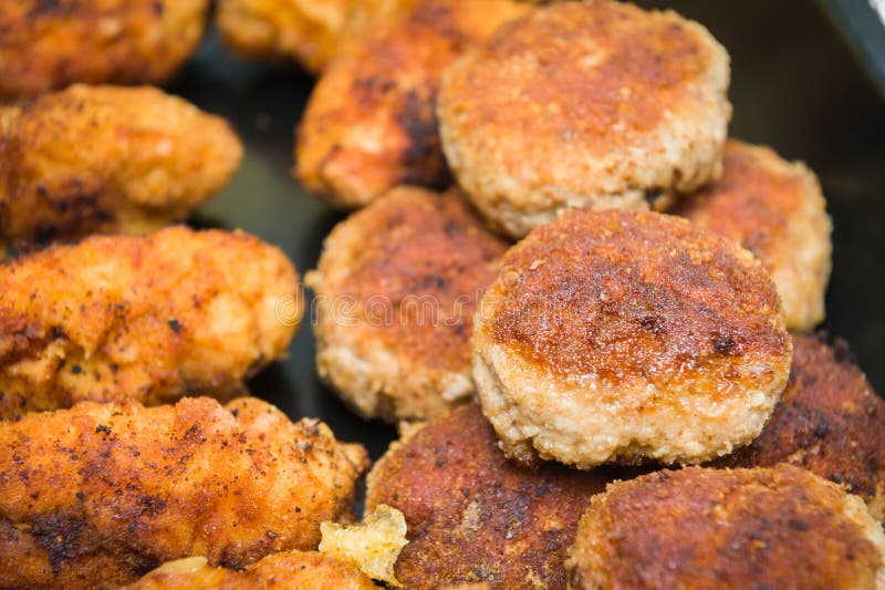 Minced meat cutlets stock photo. Image of diet, food - 76050242