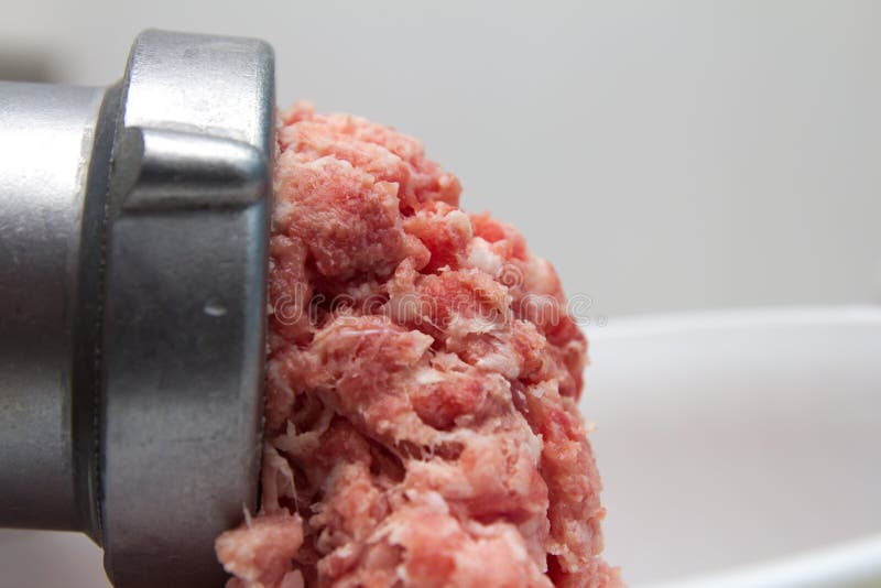 Minced meat grinder stock photo. Image of cooking, mince - 64426982