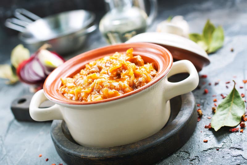 Minced meat with rice stock image. Image of sauce, minced - 105930367