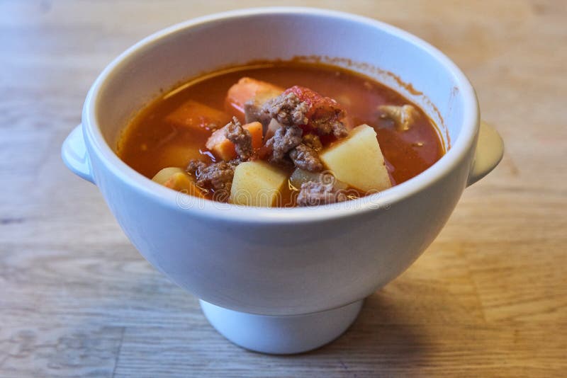 Minced Meat Soup stock image. Image of soup, pork, meal - 64456317