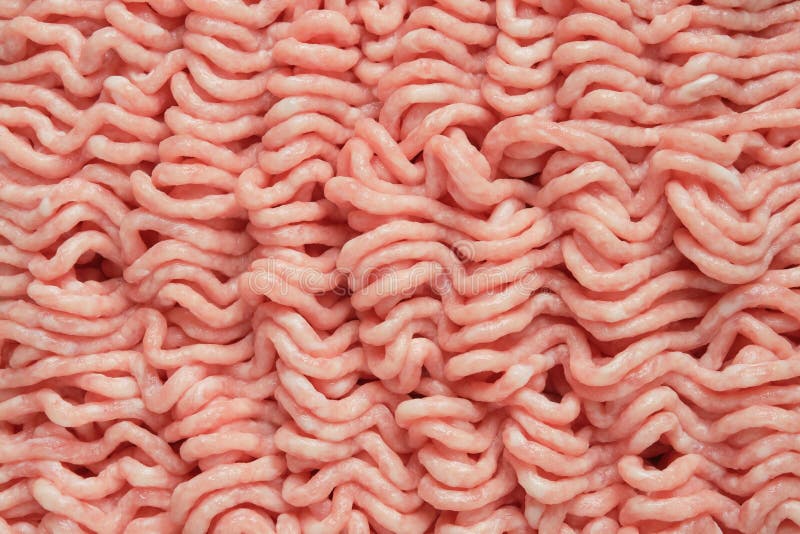 Minced Meat Texture, Farce Meat Background Stock Photo - Image of ...