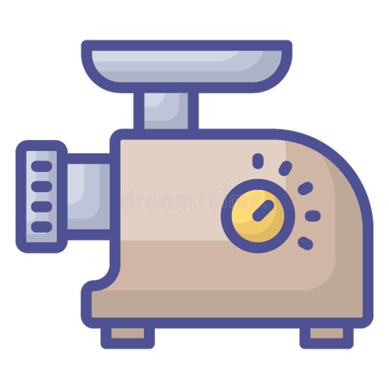 Mincer Isolated Vector Icon Fully Editable Stock Vector - Illustration ...