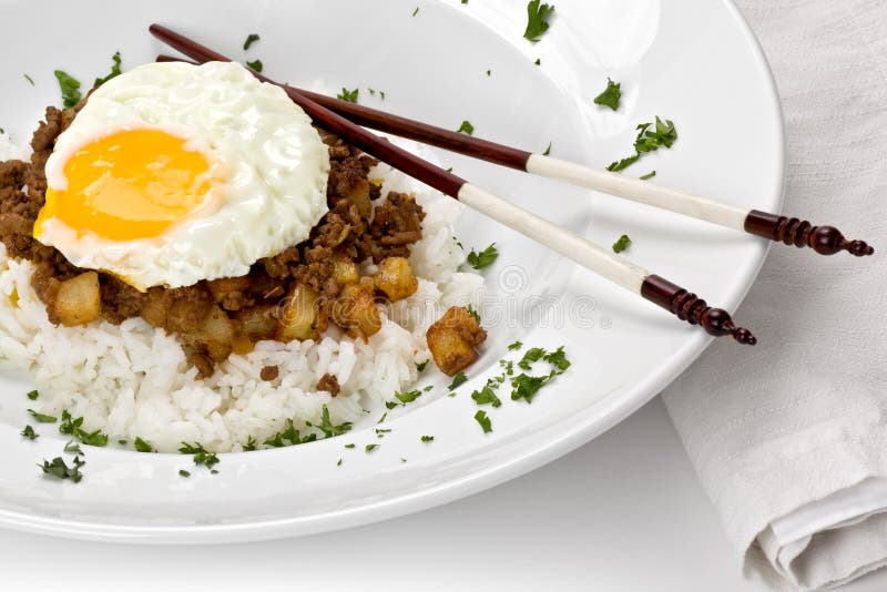 Minchee stock image. Image of minced, chopsticks, cuisine - 18898049