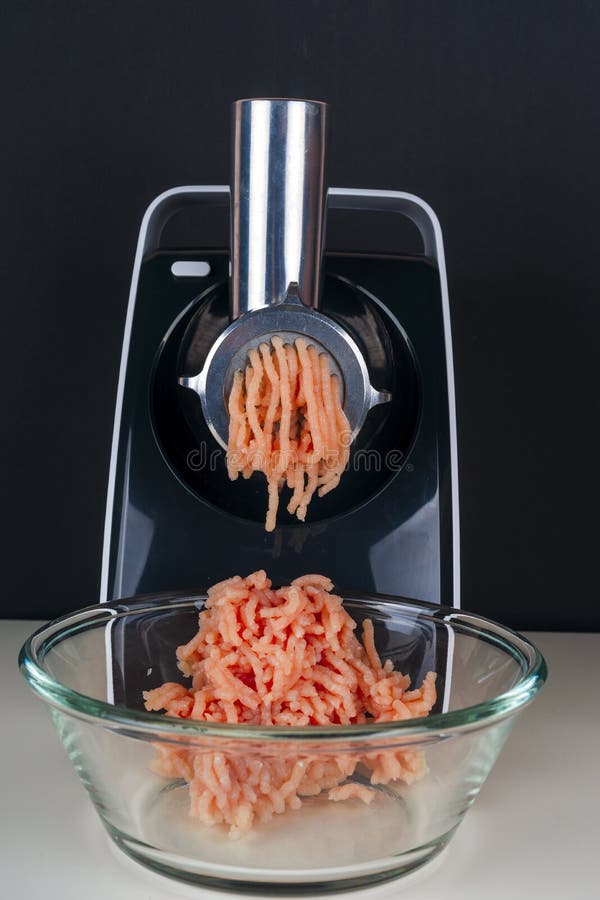 Mincing machine and meat stock photo. Image of chicken - 88277396