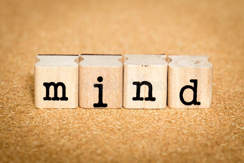 Mind - Alphabet Stamp Concepts Stock Photo - Image of communication ...