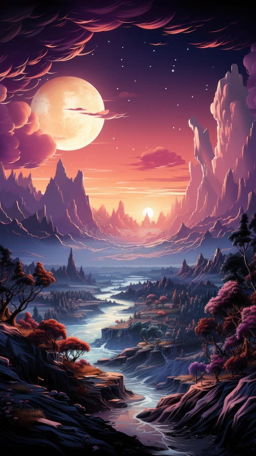 Mind-bending Cosmos: Optical Illusion Art. Created with Generative AI ...