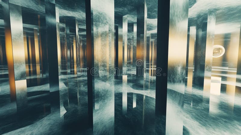 A Mind Bending Labyrinth of Infinite Reflections and Shifting ...