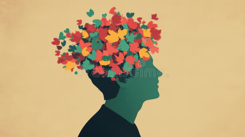 Mind in Bloom: Colorful Thoughts and Inner Growth Represented in ...