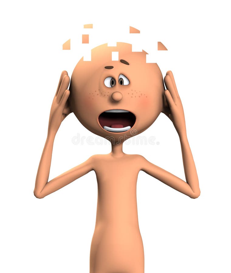 Mind Blow stock illustration. Illustration of closeup - 19945218