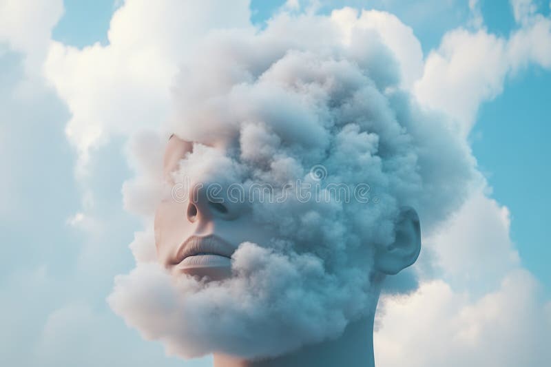 Mind-Blowing Cloudy Concept Stock Image - Image of symbolic, concept ...