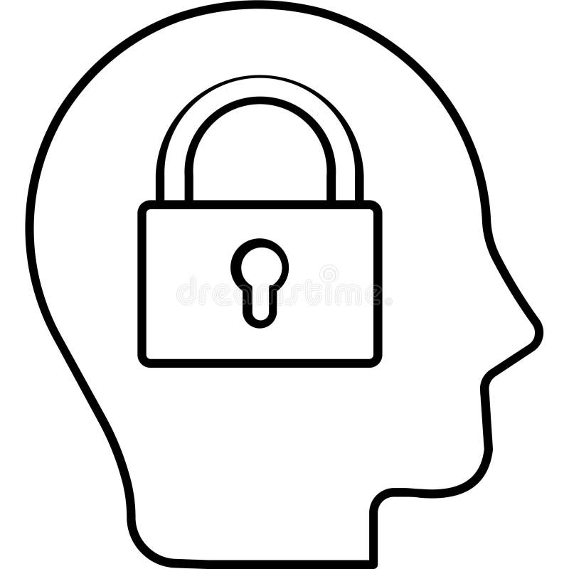 Mind Blowing Outline Vector Icon that Can Easily Edit or Modify. Stock ...