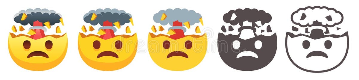 Mind Blown Emoji Stock Illustrations – 46 Mind Blown Emoji Stock ...
