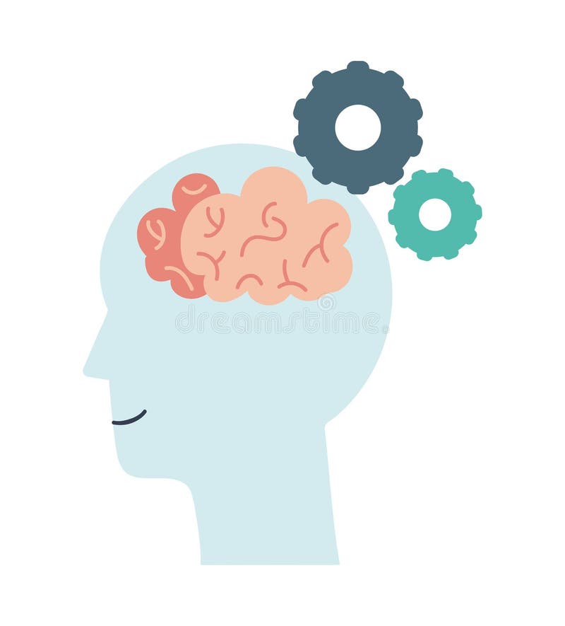 Mind and Body Brain Training Agility Growth Stock Illustration ...