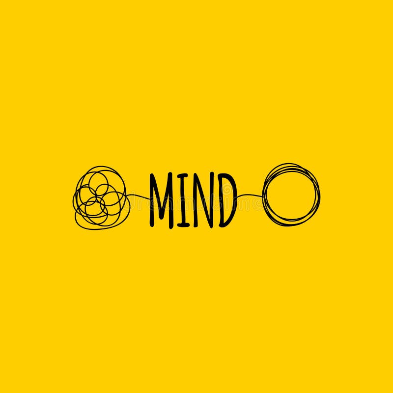 Mind or brain symbol stock vector. Illustration of insight - 178144932