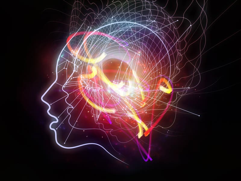 Mind Collider stock illustration. Illustration of psychology - 210410248