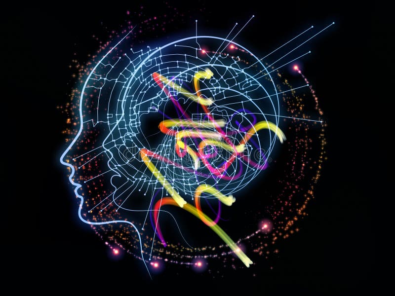 Mind Collider stock illustration. Illustration of human - 215090897