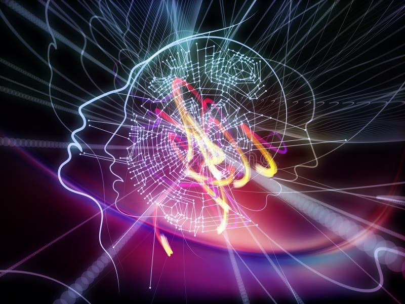 Mind Collider stock illustration. Illustration of dimensional - 223224788