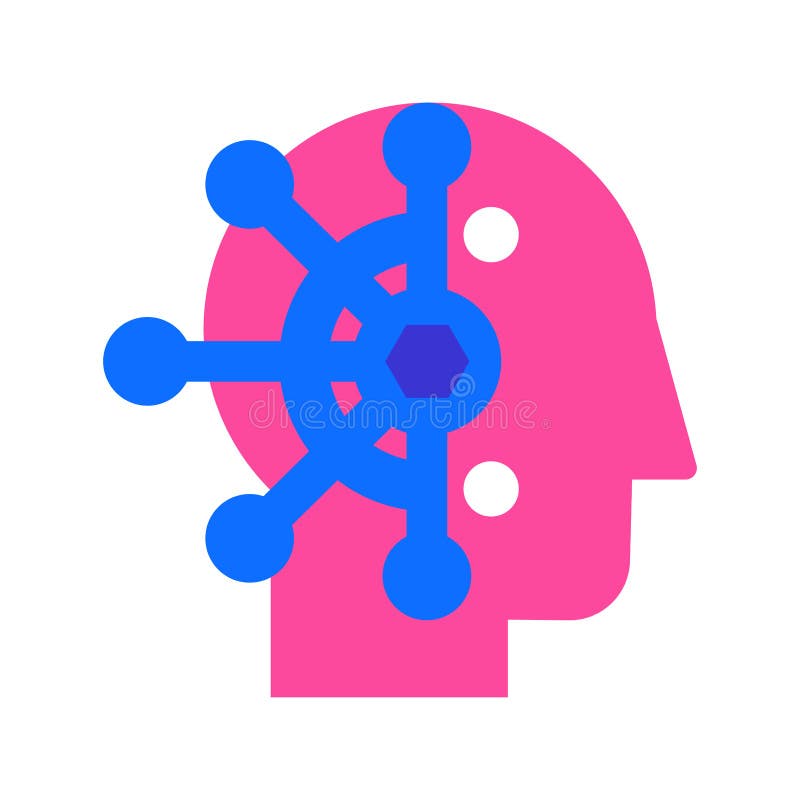 Mind Control, Thought Manipulation Flat Vector Icon Stock Illustration ...