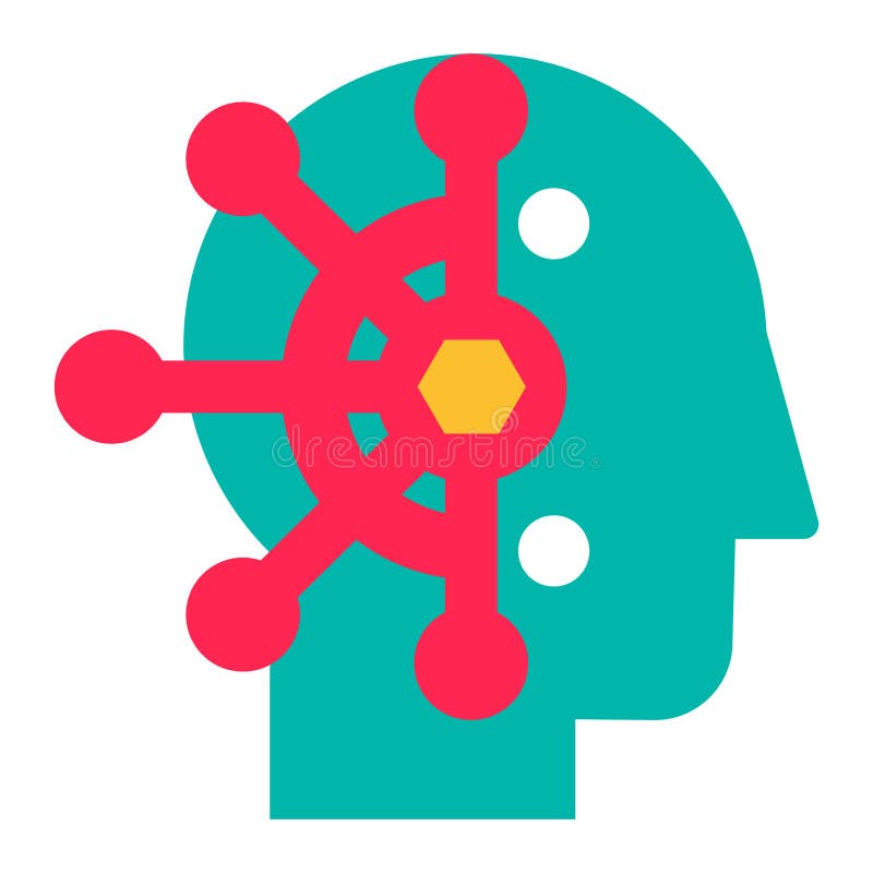 Mind Control, Thought Manipulation Flat Vector Icon Stock Vector ...