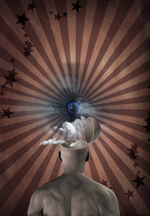 Mind - Dream - Vision stock illustration. Illustration of intelligent ...