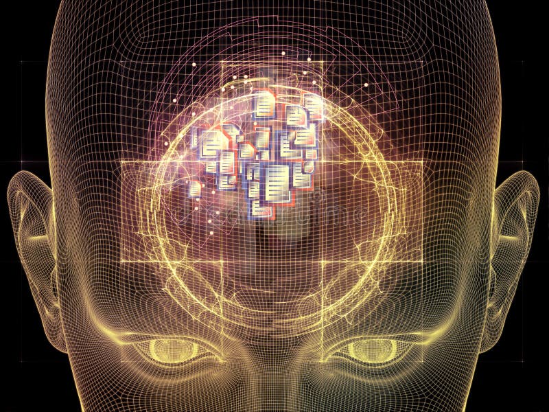 Mind Energy stock illustration. Illustration of head - 46565182