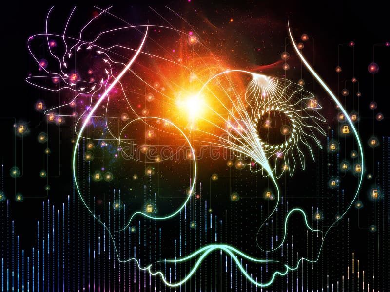 Mind Exchange stock illustration. Illustration of brainstorm - 159119544