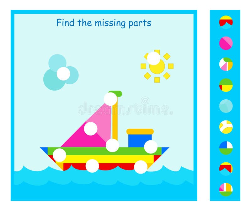 Mind Game. Task for the Development of Logic for Children. Find the ...
