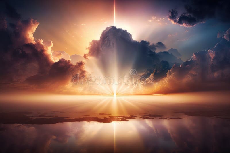 Mind of God, Represented by Peaceful and Serene Sunrise, Bringing New ...